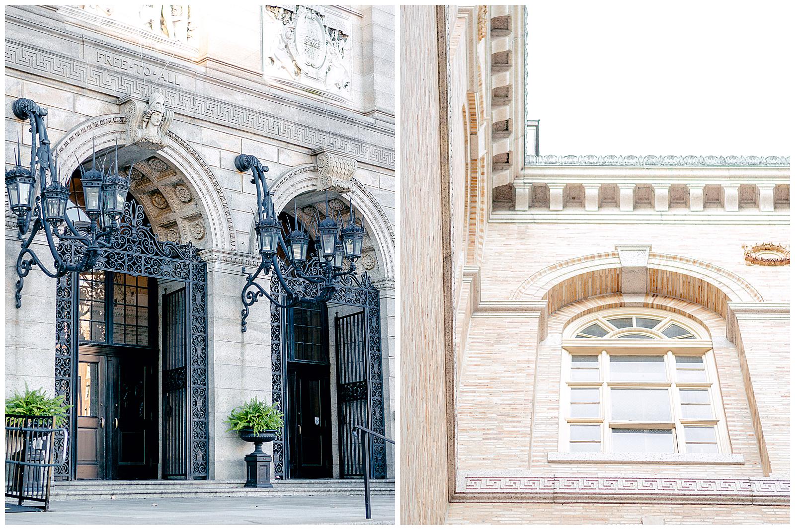 Boston Public Library engagement photos | Lauren Baker Photography Blog